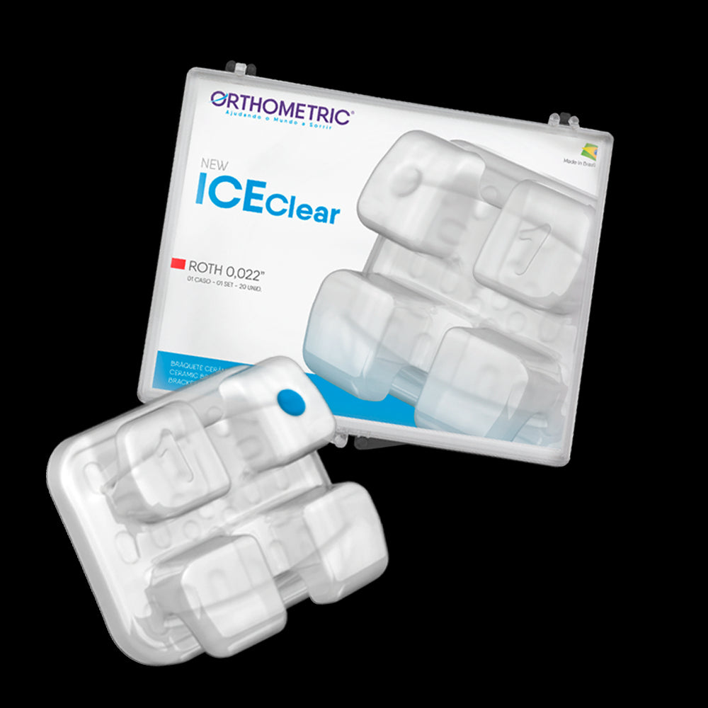 BRACKET CERAMICO NEW ICECLEAR ROTH ORTHOMETRIC KIT 1/1